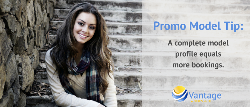 Creating a Strong Model Profile | Tips for Booking More Promo Gigs